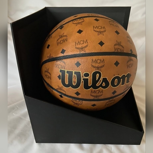 MCM | Shoes | Mcm X Wilson Basketball Limited Edition With Original ...